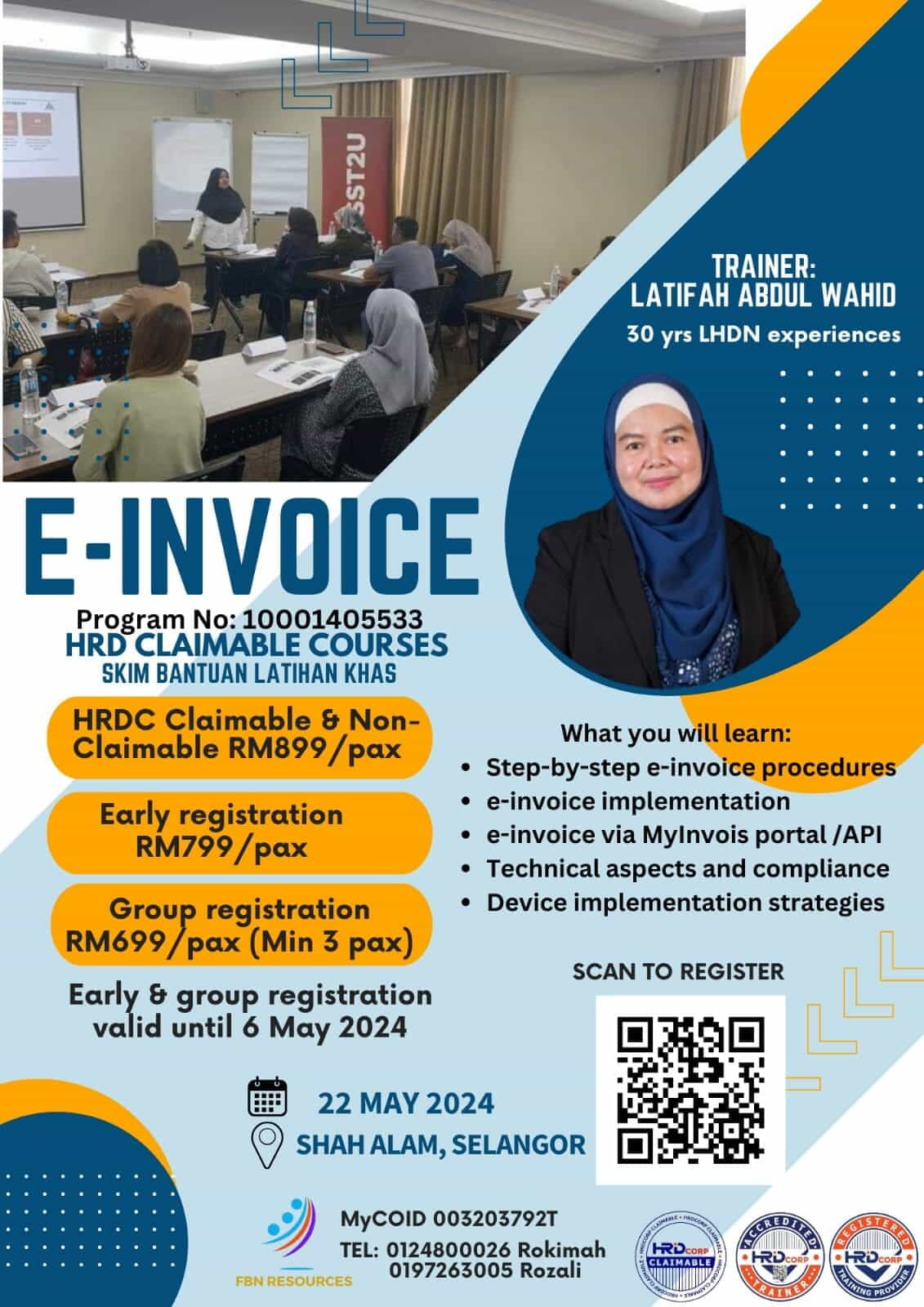 List of E-Invoice Courses/Seminars/Trainings in Malaysia | Zoho Partner Malaysia | Aplikasi